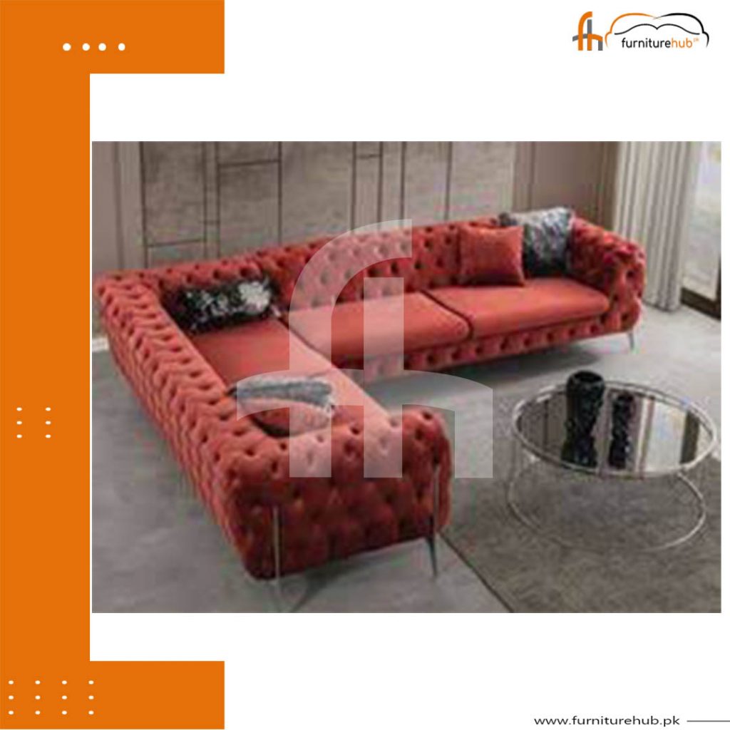 FH-7986 Lewis Sectional Sofa - furniturehub.pk